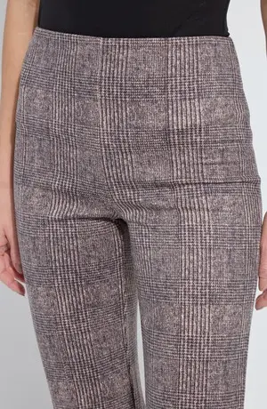 Lyssé Plaid Trousers - Sublime Plush Plaid