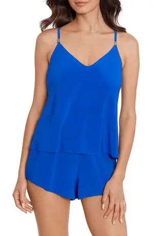 Magicsuit Mila One-piece Romper Swimsuit - Sapphire