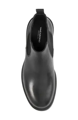 VAGABOND SHOEMAKERS Kenova Lug Chelsea Boot - Black Leather