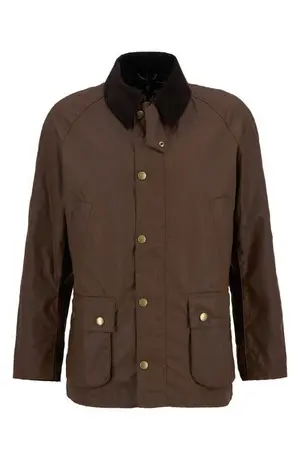 Barbour Ashby Waxed Cotton Jacket - Bark