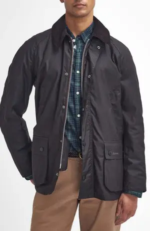 Barbour Ashby Waxed Cotton Jacket - Rustic/classic
