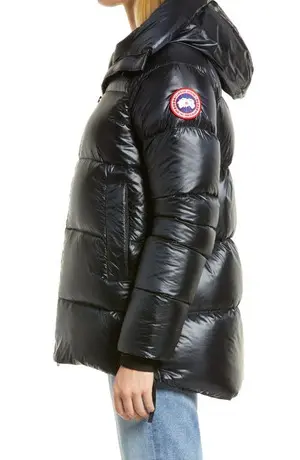 Canada Goose Cypress Packable Down Puffer Jacket - Black