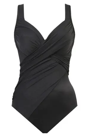 Miraclesuit Rock Solid Revele One-piece Swimsuit - Black