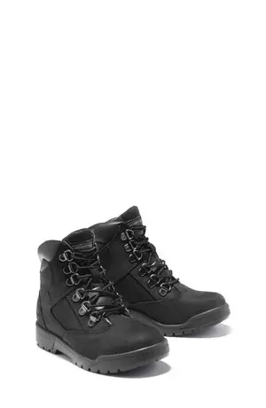 Timberland Field Boots Black Nubuck