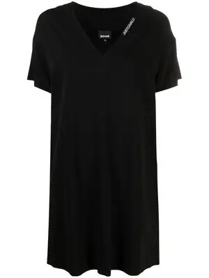 Just Cavalli V-neck Dress