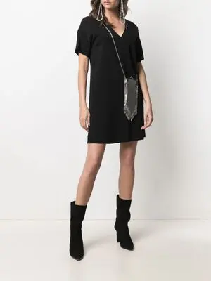 Just Cavalli V-neck Dress