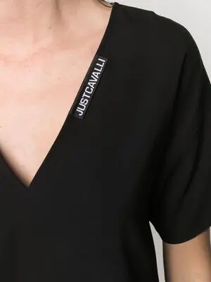 Just Cavalli V-neck Dress
