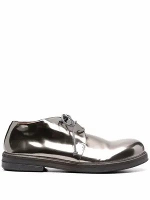 Marsèll Leather Metallic-effect Oxford Shoes