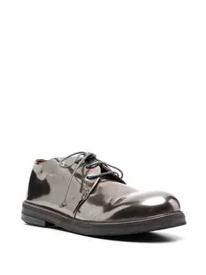 Marsèll Leather Metallic-effect Oxford Shoes