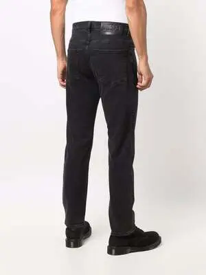 DIESEL® D-fining Tapered Denim Jeans - Black