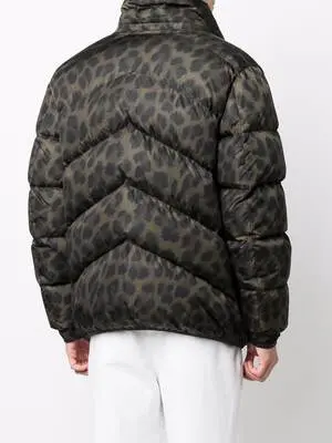 TOM FORD Leopard Print Padded Jacket