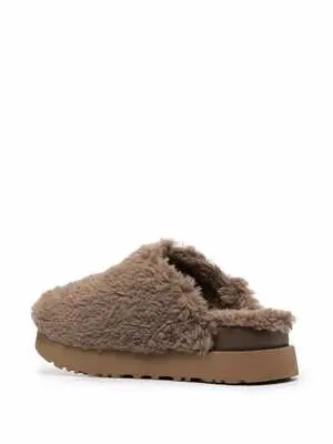 UGG Platform Shearling Slippers