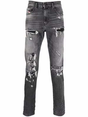 DIESEL® Slim D-strukt Jeans - Black