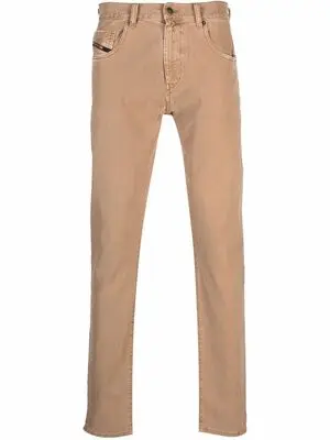 DIESEL® D-strukt Joggjeans Straight-leg Trousers - Neutrals