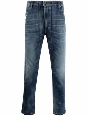 DIESEL® Tapered-krooley Joggjeans - Blue