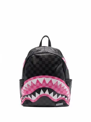 SPRAYGROUND Sharks In Candy Faux-leather Backpack