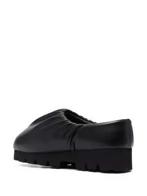 YUME YUME Camp Ruched Mules - Black