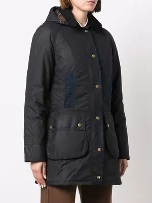 Barbour Hooded Cotton Parka Coat