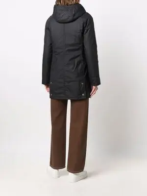 Barbour Hooded Cotton Parka Coat