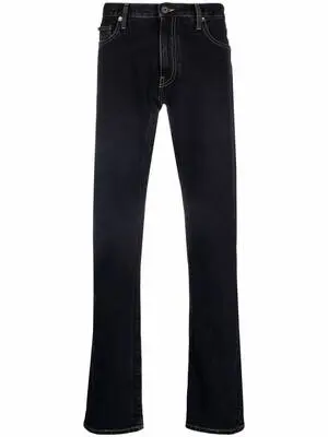 Off-White Diagonals Slim-fit Jeans - Blue