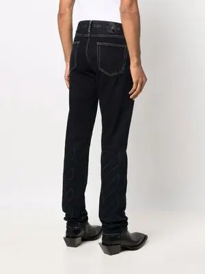 Off-White Diagonals Slim-fit Jeans