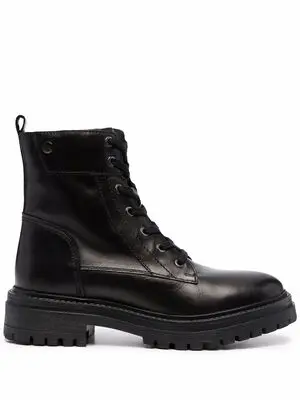 Geox Leather Lace-up Boots