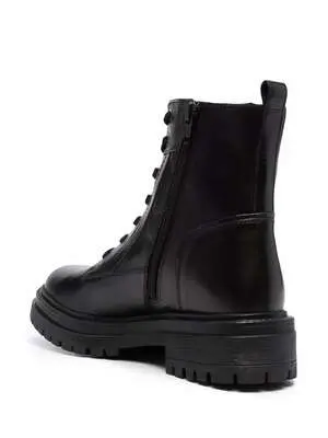 Geox Leather Lace-up Boots