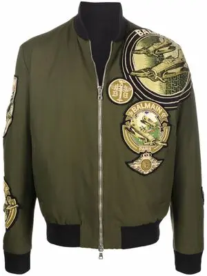 Balmain Multi-badge Pilot Jacket
