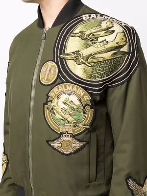 Balmain Multi-badge Pilot Jacket