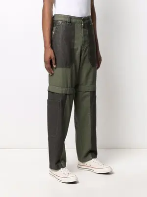 DIESEL® D-multy Straight Leg Jeans - Green
