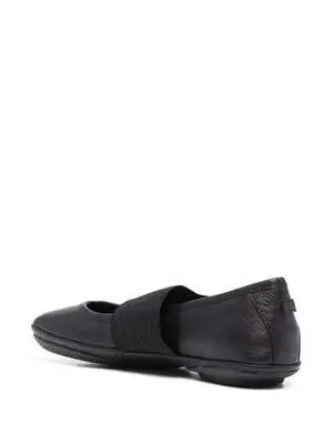 Camper Flat Ballerina Shoes - Black