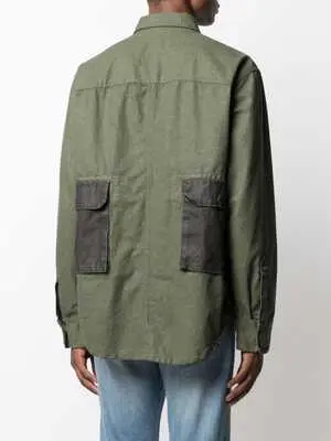 DIESEL® Waxed Canvas Overshirt