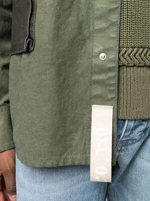 DIESEL® Waxed Canvas Overshirt