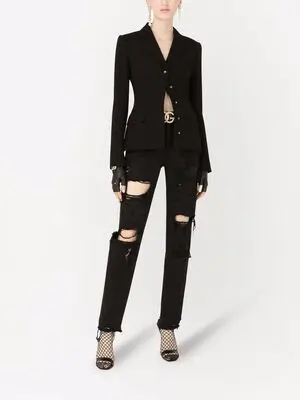 Dolce & Gabbana Distressed Boyfriend Jeans