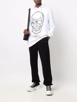 Philipp Plein Crystal-skull Pullover Hoodie
