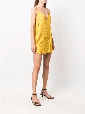 DIESEL® Panelled Satin Slip Dress