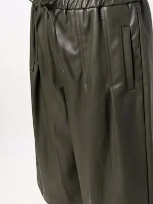 3.1 Phillip Lim Vegan Leather Box-pleat Culottes