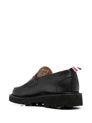 Thom Browne Pebbled Penny Loafers