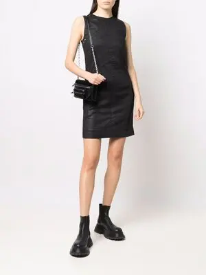 DIESEL® Coated Sleeveless Mini Dress
