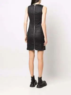 DIESEL® Coated Sleeveless Mini Dress