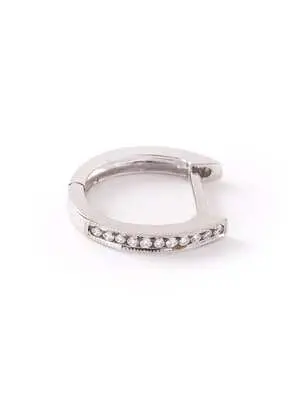 WOUTERS & HENDRIX Diamond Hoop Earring