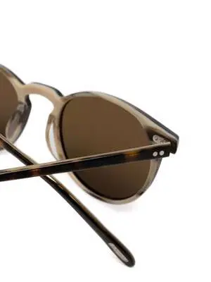 Oliver Spencer Riley Sunglasses - Brown