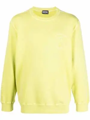 DIESEL® Embroidered Motif Jumper - Green