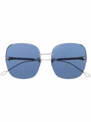 Isabel Marant Oversized Sunglasses - Silver