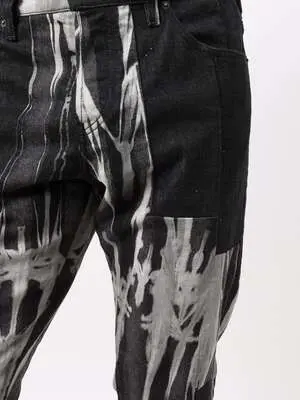 DIESEL® D-kras Slim-fit Jeans With Graphic Print