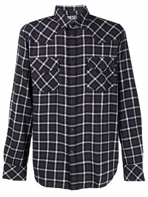 DIESEL® Check-print Shirt