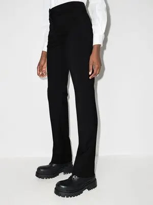 Alexander McQueen Straight-leg Wool Trousers