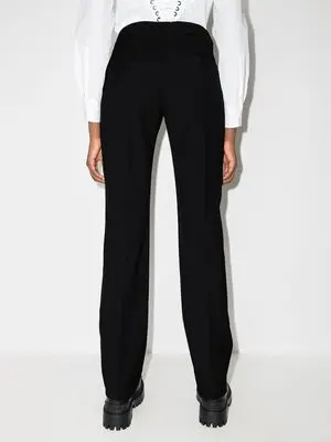 Alexander McQueen Straight-leg Wool Trousers