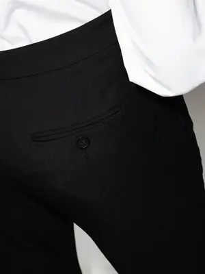 Alexander McQueen Straight-leg Wool Trousers