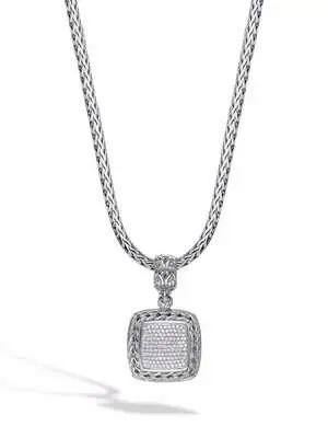 John Hardy Classic Chain Medium Square Pendant